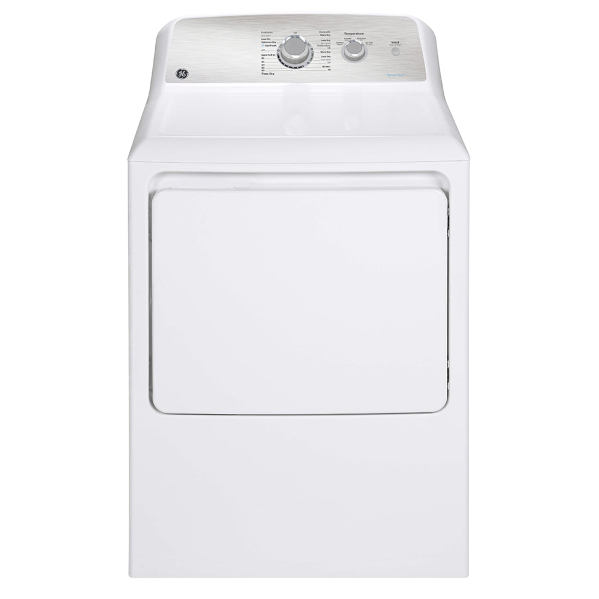 GE 7.2 Cu.ft. Top Load Electric Dryer With Sanifresh Cycle White - GTD ...
